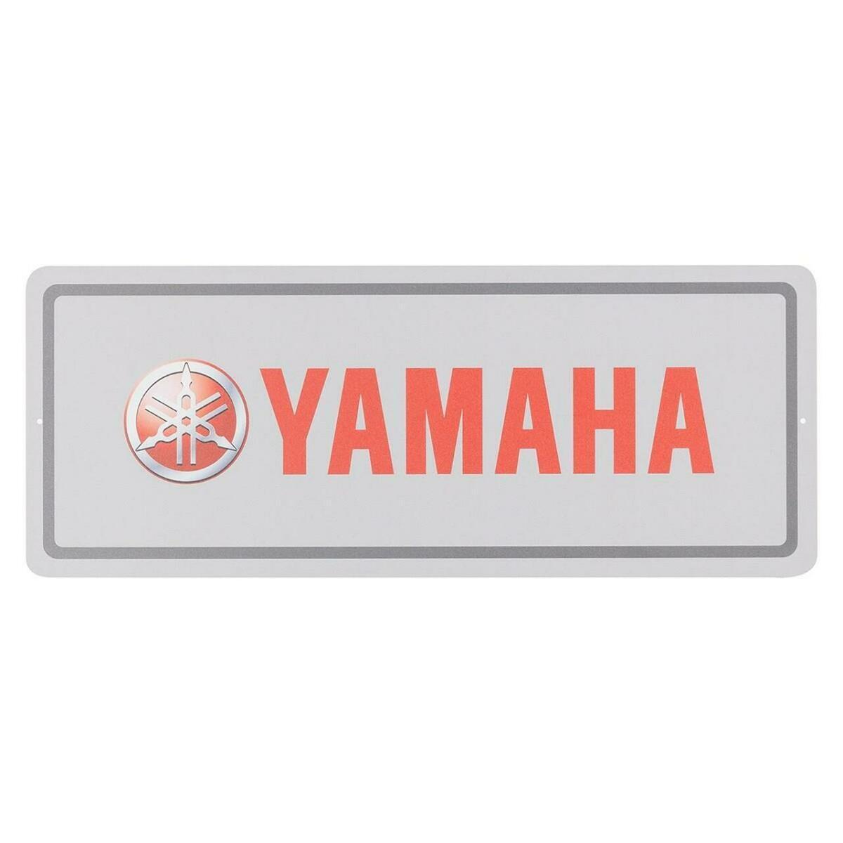 Metal Yamaha Sign – Riding Gear
